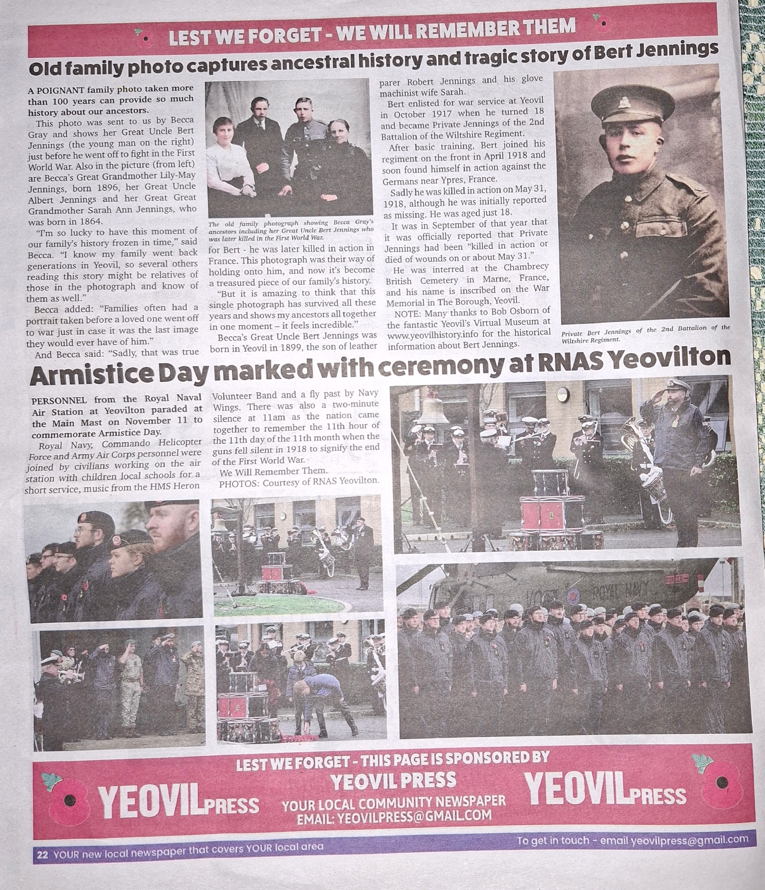 RBL Helpline Call 0808 802 8080 8am to 8pm, 7 days a week - Yeovil Branch